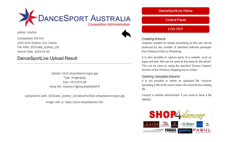 How to Upload Competition Advertising