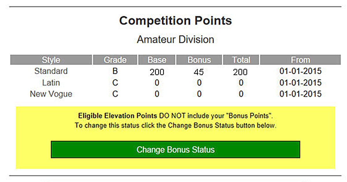 Optional Bonus Points